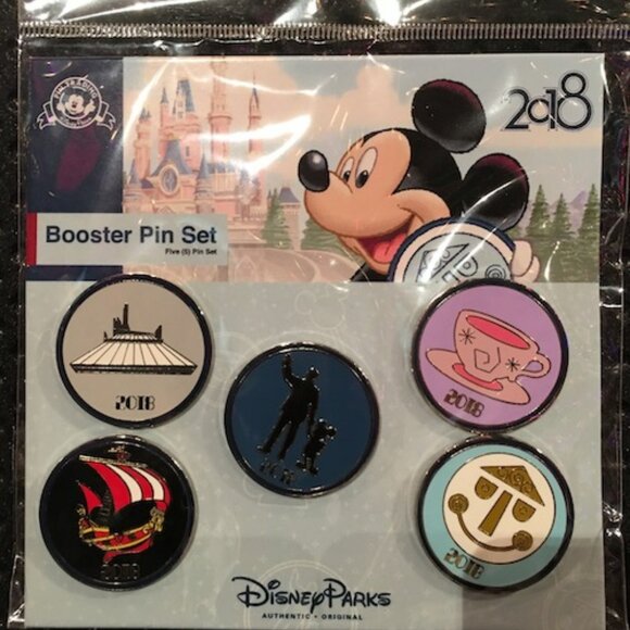 Disney | Accessories | New Walt Disney World Parks Pin Trading Booster ...